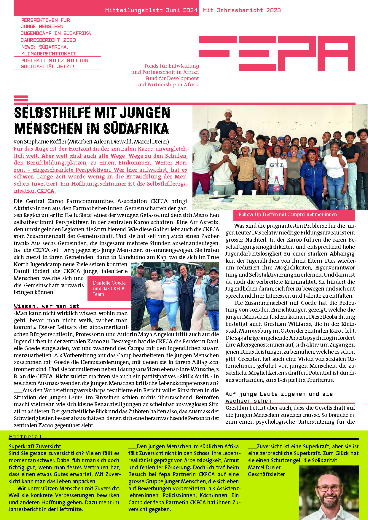 fepa journal no 1 2024 and annual report 2023 | fepa